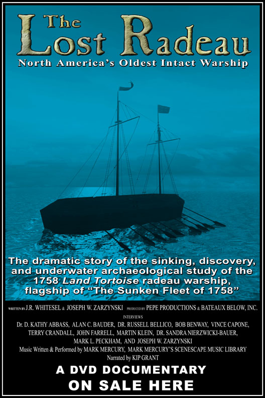 Shipwrecks: Lake George Radeau | Vince Capone Marine Science and Adventure
